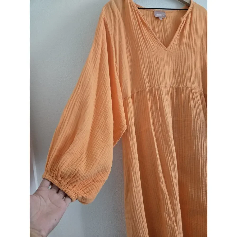 Show Me Your MuMu | Dresses | Show Me Your Mumu Orange Kenya Gauze ...